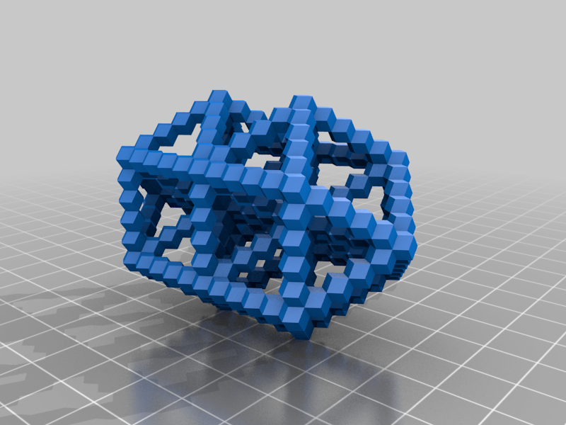 Octet Truss Node Environment (from rhombic dodecahedrons) by mechadense ...