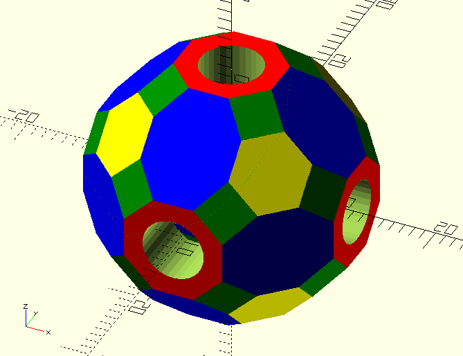 Truncated Rhombicuboctahedron Bead by mechadense | Download free STL ...