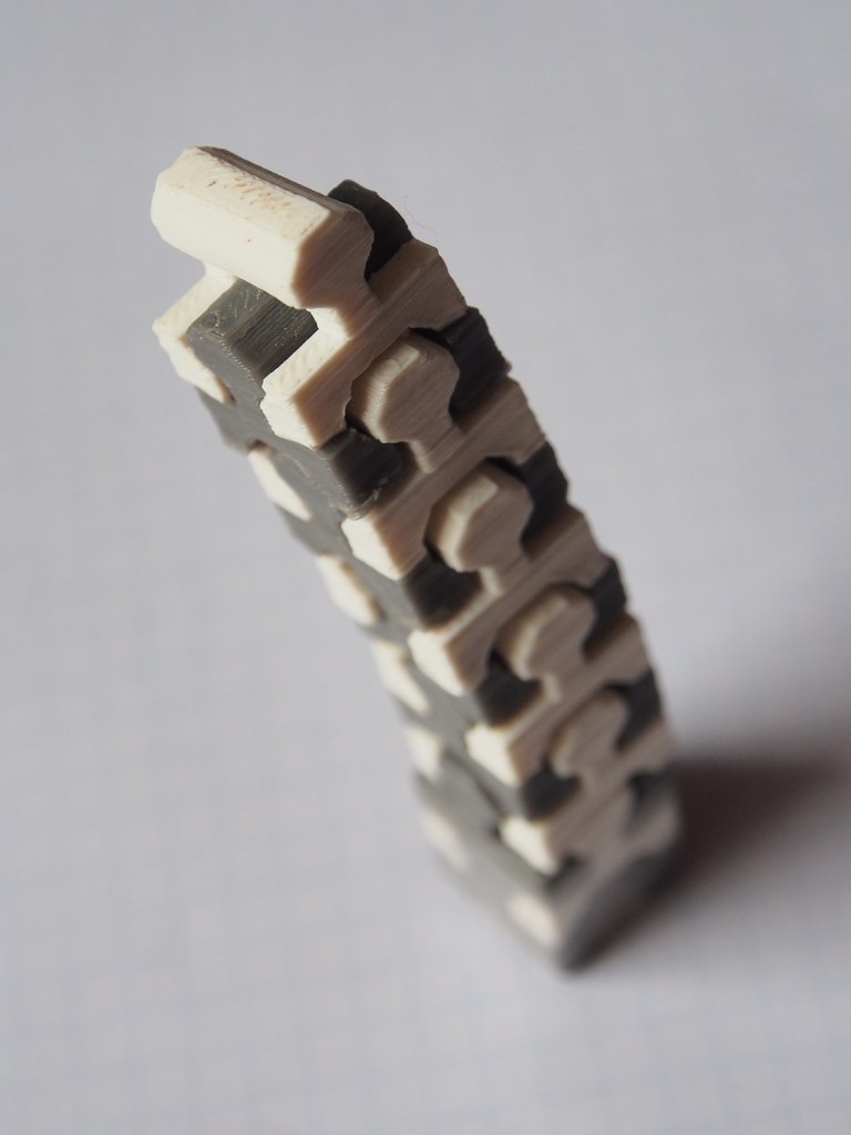 CrissCross Shapelock Rod Experiment by mechadense | Download free STL ...