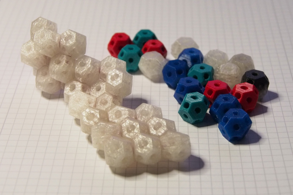 Building Block: Truncated Octahedron by mechadense | Download free STL ...