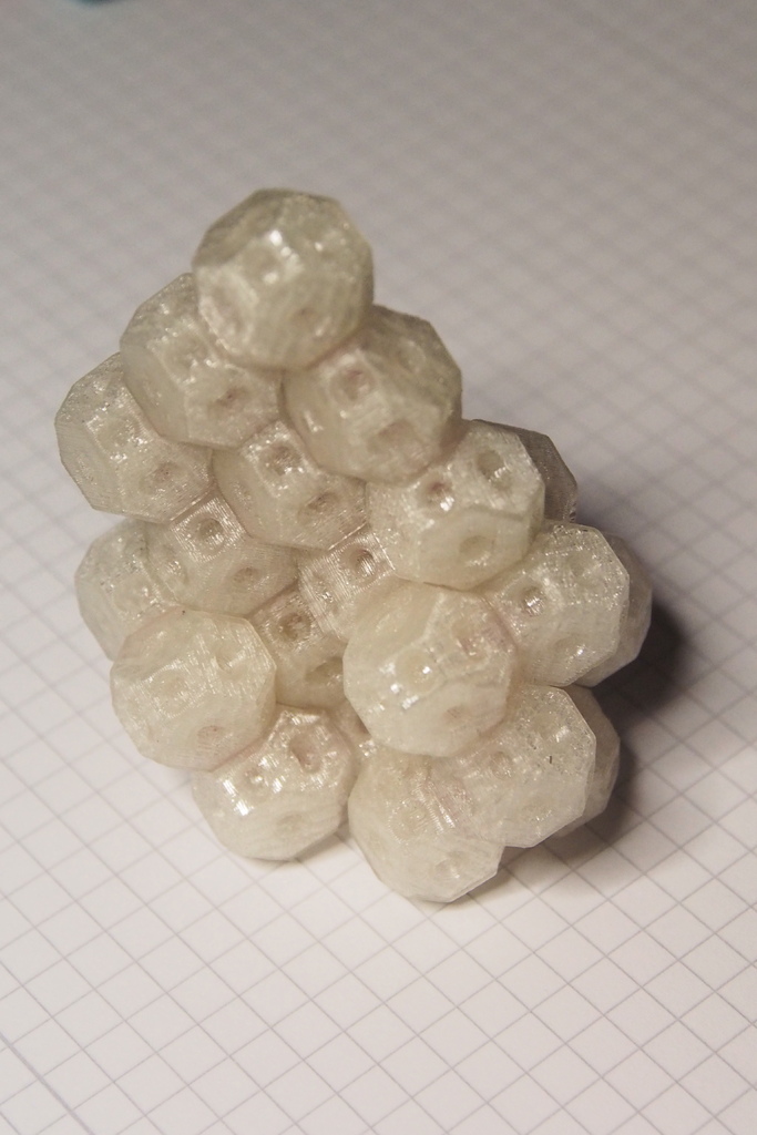 Building Block: Truncated Octahedron by mechadense | Download free STL ...