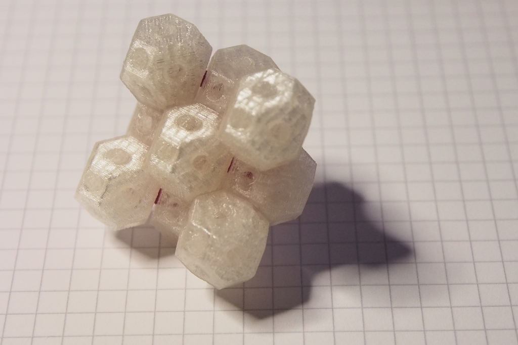 Building Block: Truncated Octahedron by mechadense | Download free STL ...