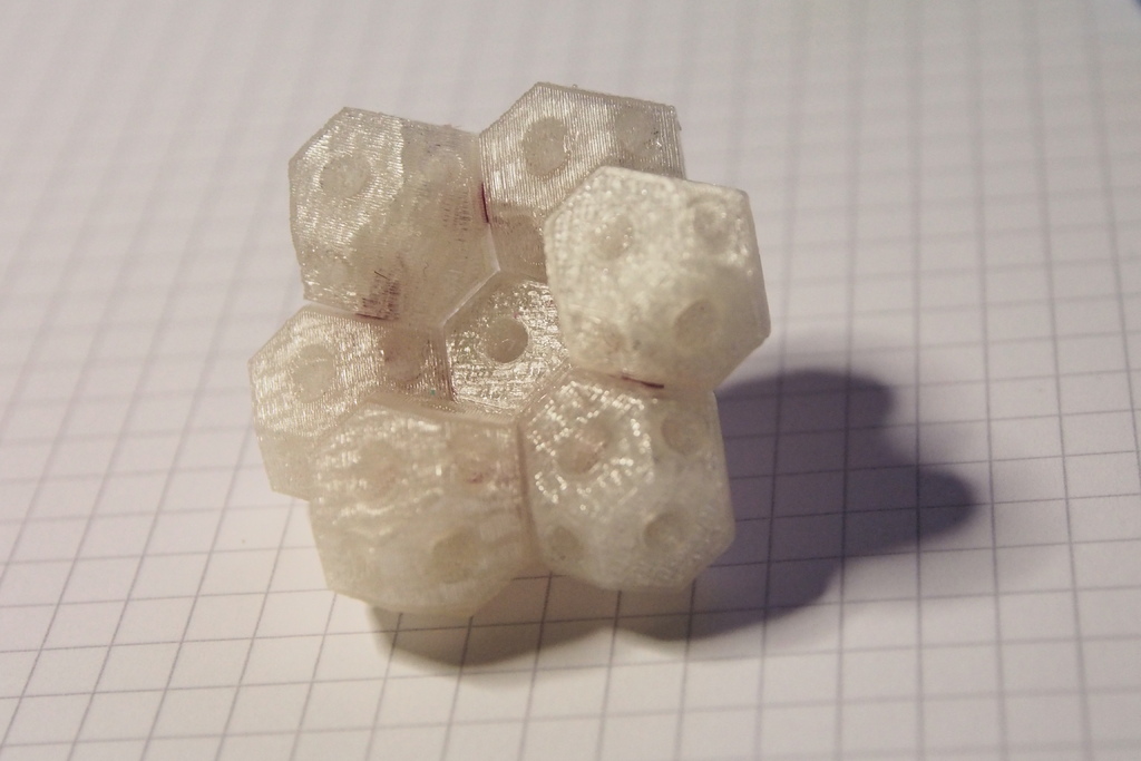 Building Block: Truncated Octahedron by mechadense | Download free STL ...