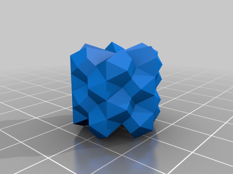 space filling sphenoid hendecahedrons - crystal rods by mechadense ...