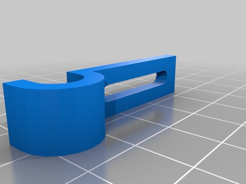 Surface Mount Rod Bracket by ctheroux | Download free STL model ...