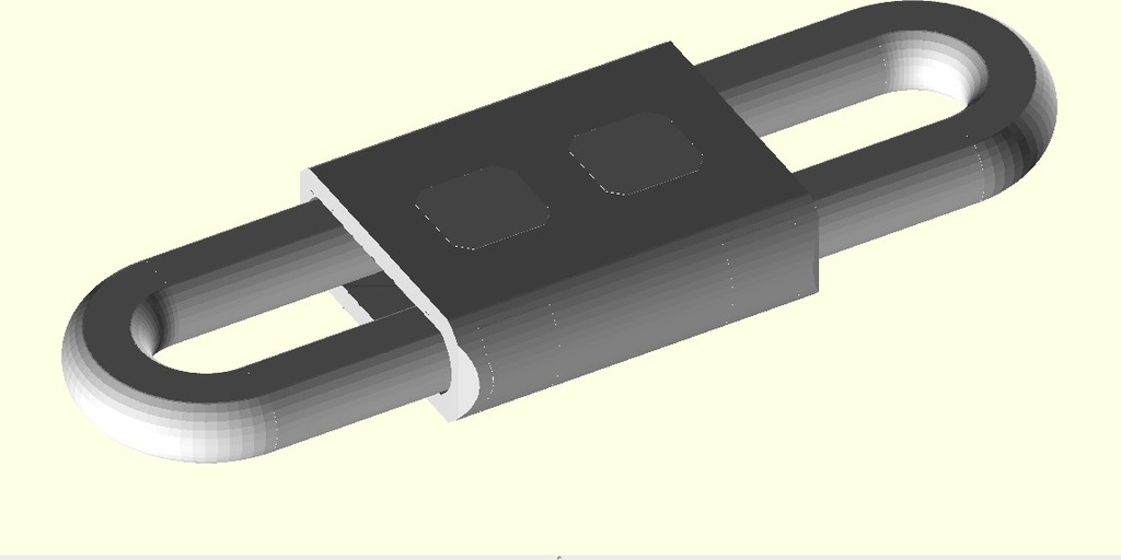 Snap In Connector (double-sided) by mechadense | Download free STL ...