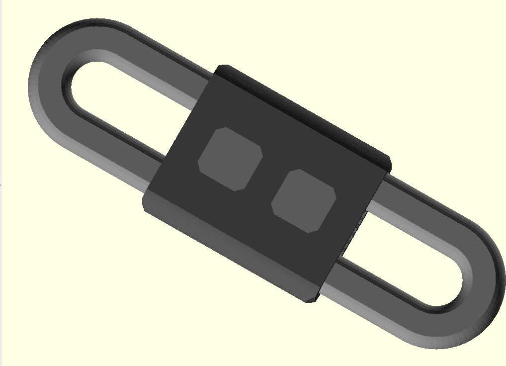 Snap In Connector (double-sided) by mechadense | Download free STL ...