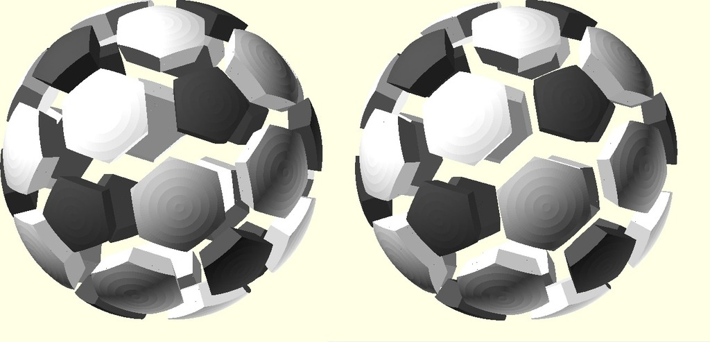 Truncated Icosahedron (rounded soccer form) by mechadense | Download ...