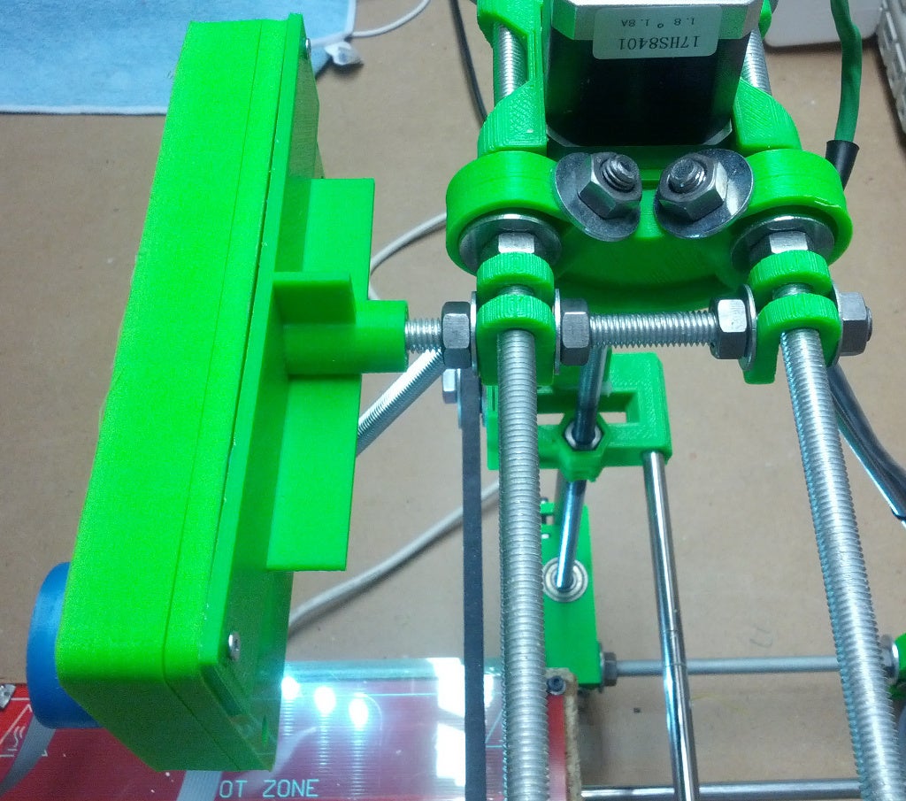 LCD Controller mounting plate by ctheroux | Download free STL model ...