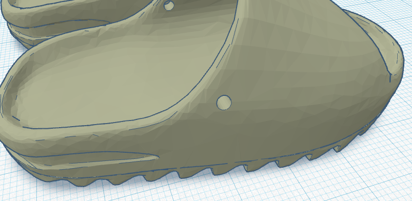 Yeezy slide Croc combination by Oliver Hanshaw | Download free STL ...