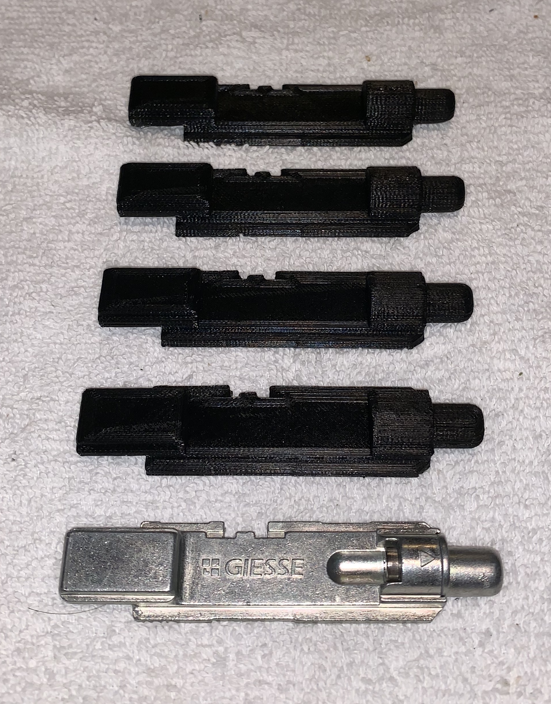 Giesse Adjustable Terminal 02167 "French Door Locking Pin" by M ...