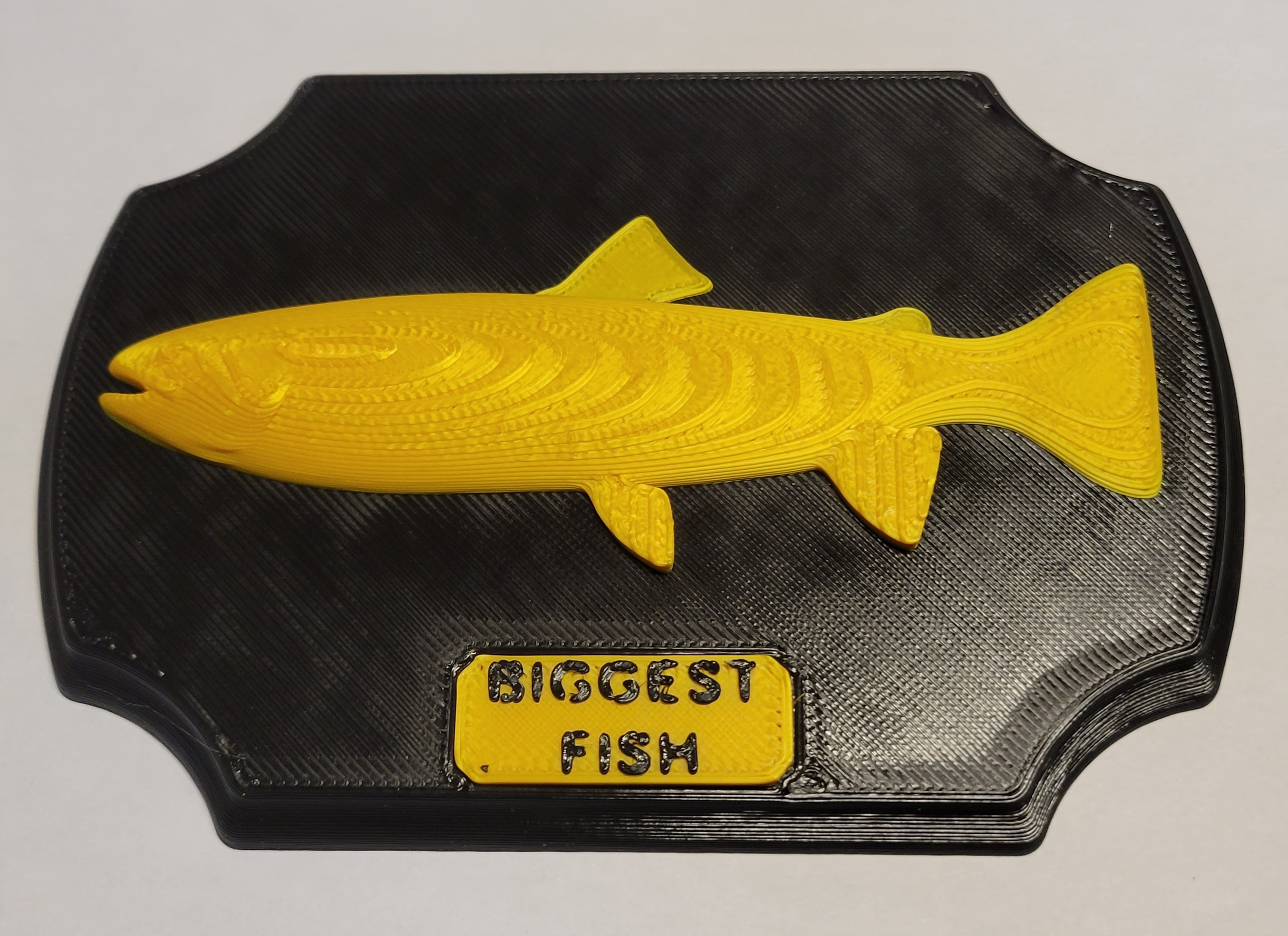 Fishing Trophy by Garage_Tinkerer | Download free STL model ...