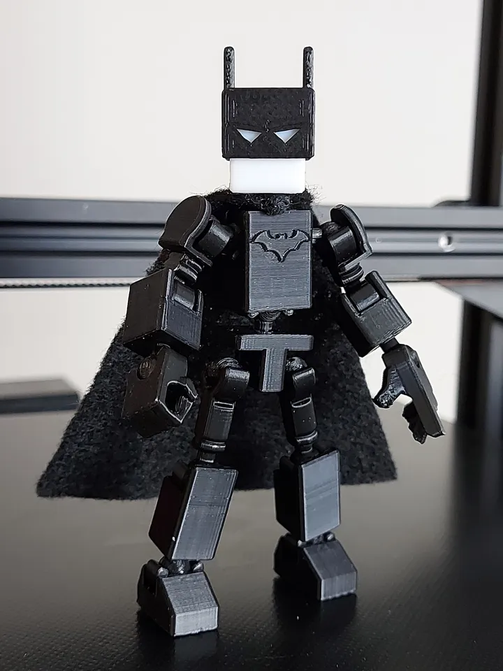 Mini 13 Batman by maskedman | Download free STL model | Printables.com