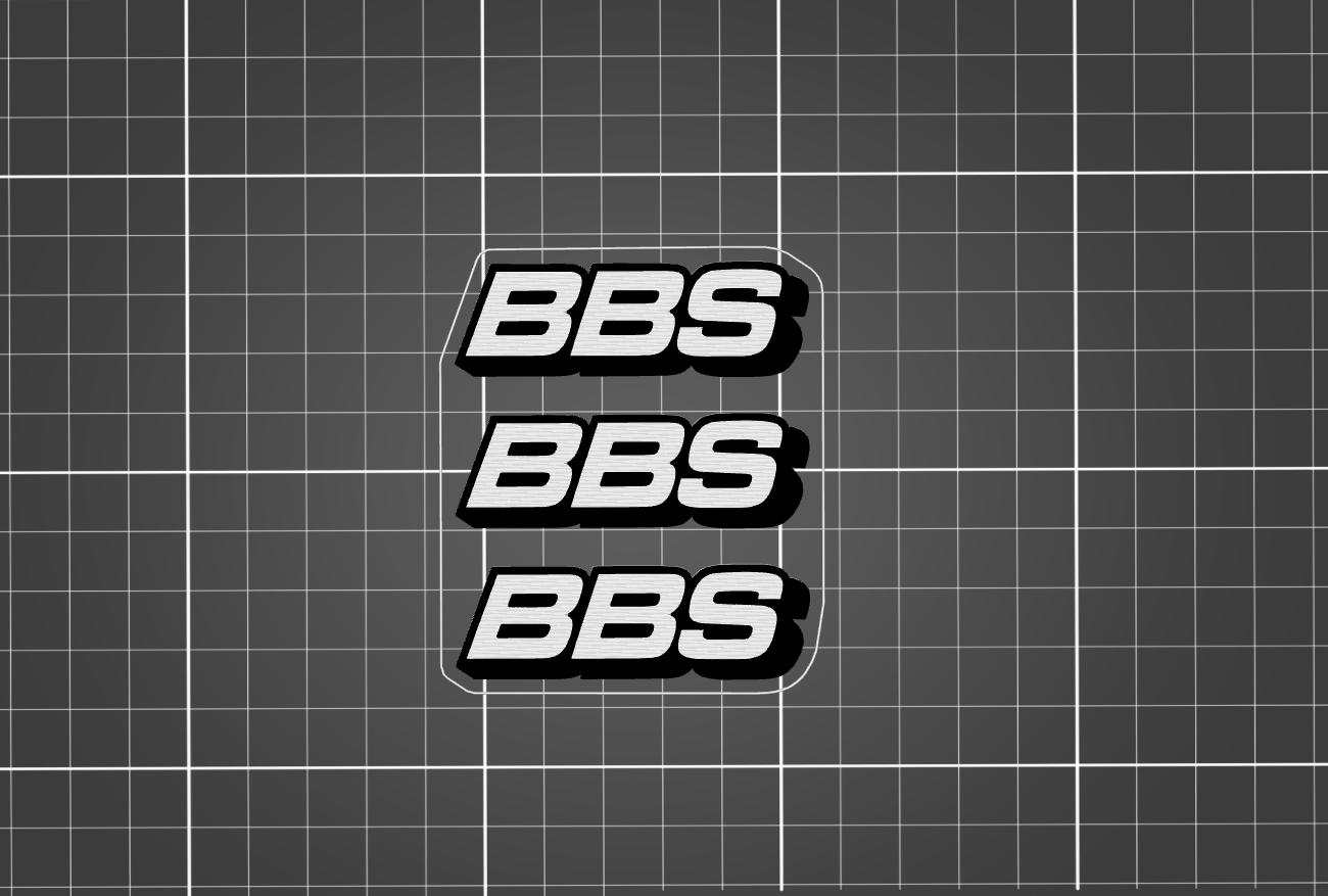 BBS logo por HonzaLipicka | Descargar modelo STL gratuito | Printables.com