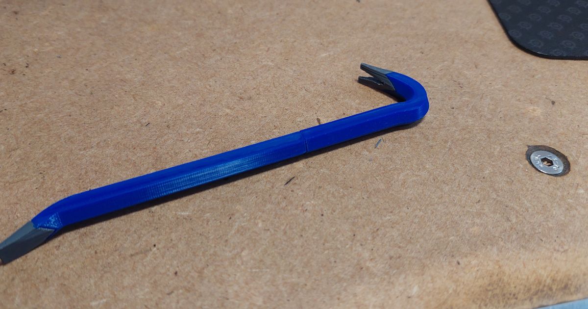 crowbar by Djamuka | Download free STL model | Printables.com