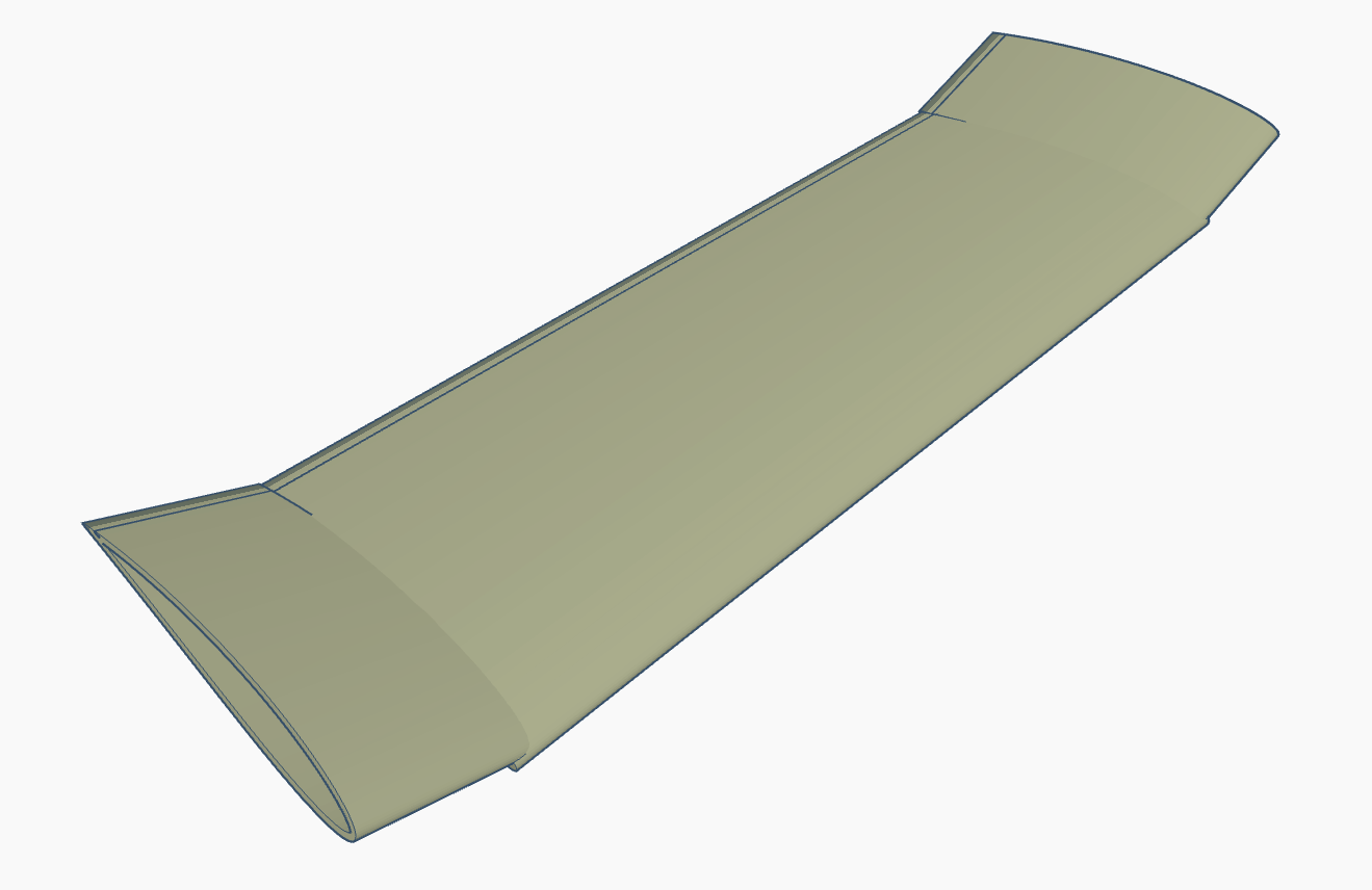 air foil wing by Frank Hausback | Download free STL model | Printables.com