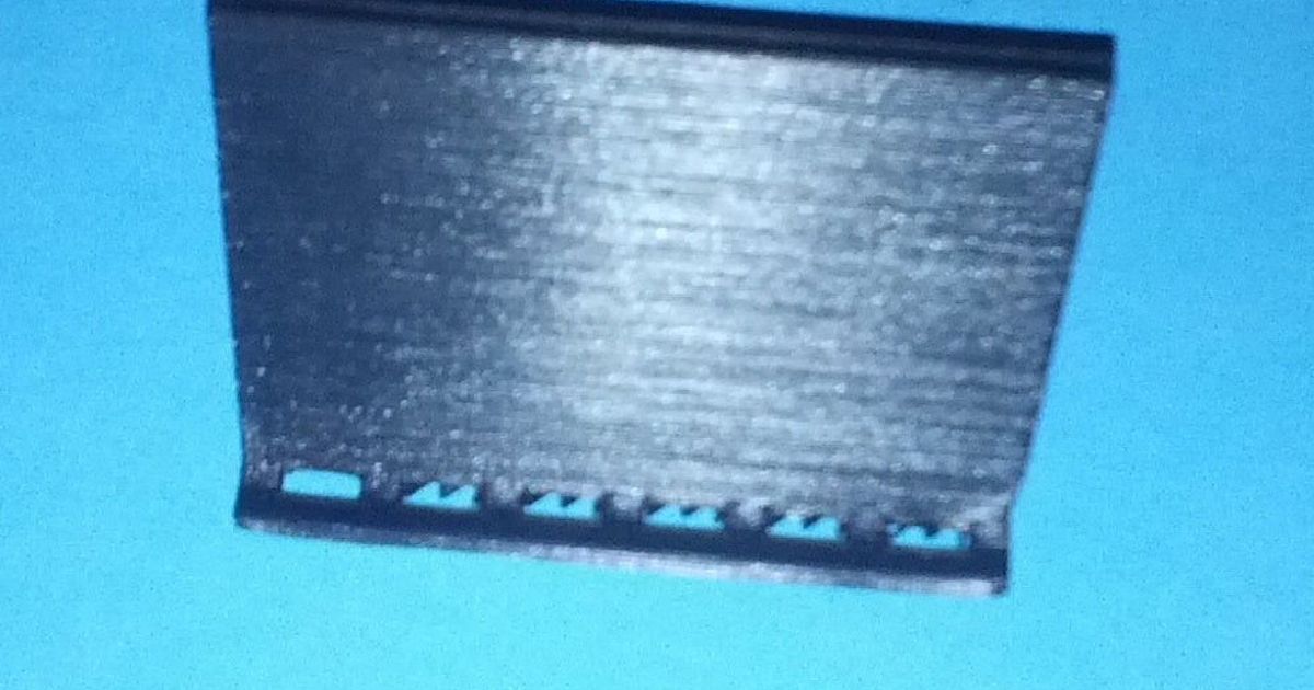 Wall print test by ctheroux | Download free STL model | Printables.com