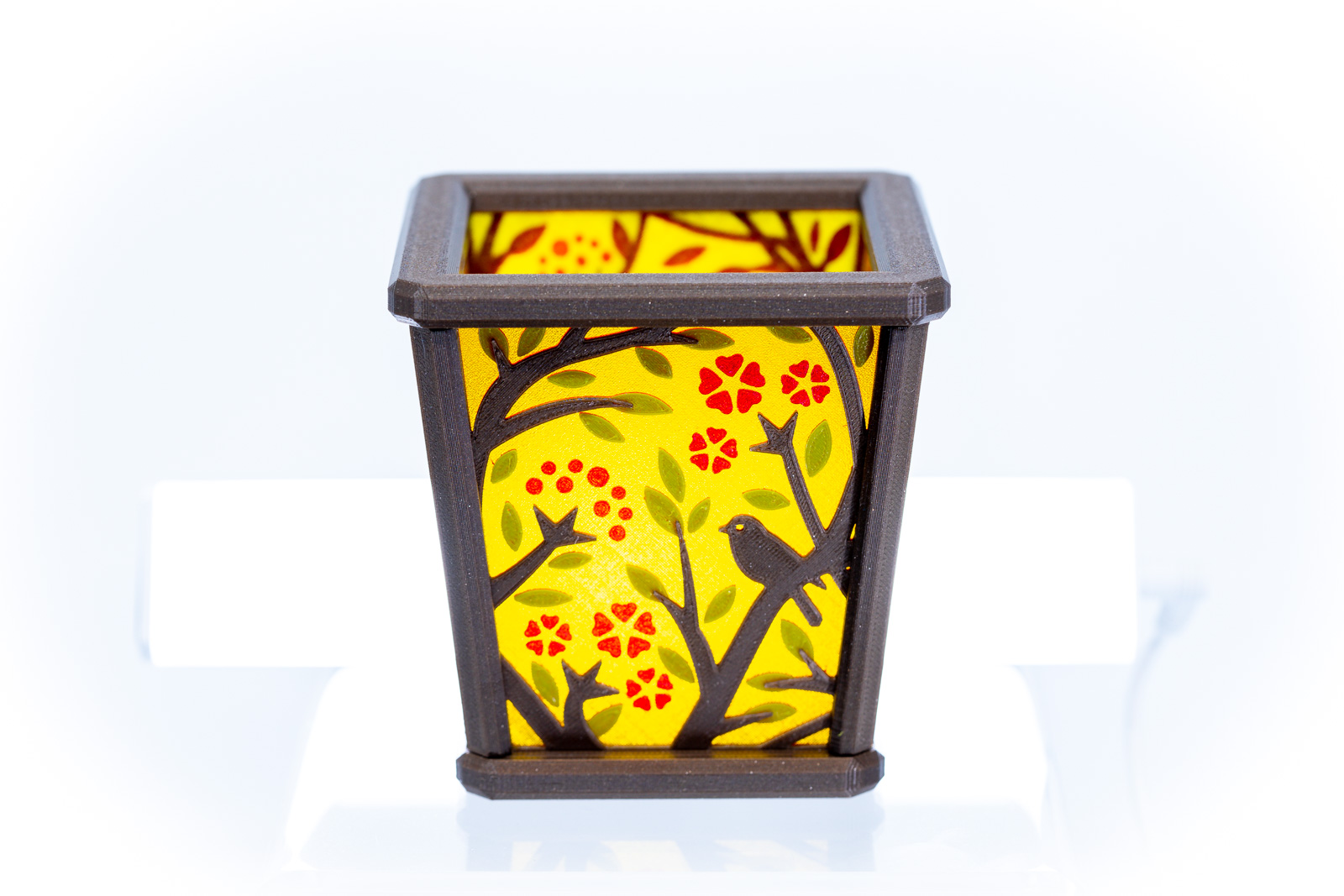 Kristina's Bird and Flower-Themed Side Panels for the Modular Lantern ...
