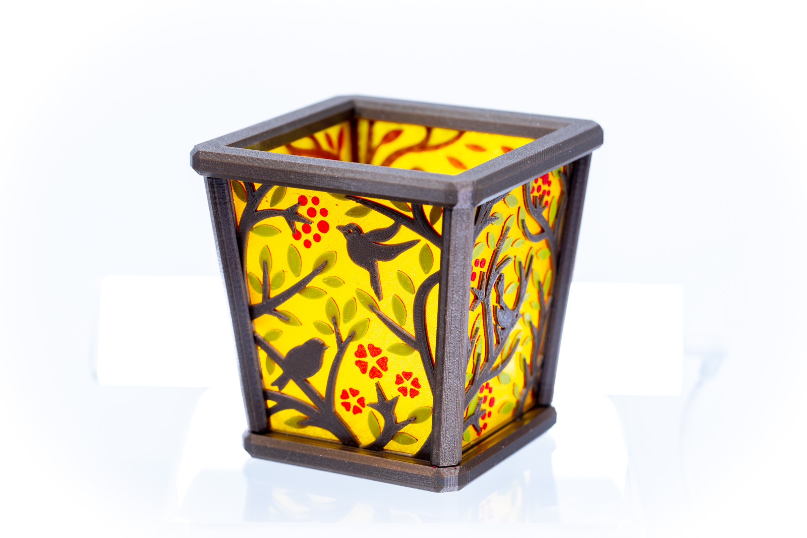 Kristina's Bird and Flower-Themed Side Panels for the Modular Lantern ...