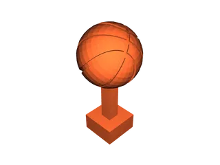Basketball trophy by Superprinter | Download free STL model ...