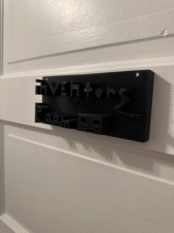Inventor's Room Sign by Broodwich | Download free STL model ...