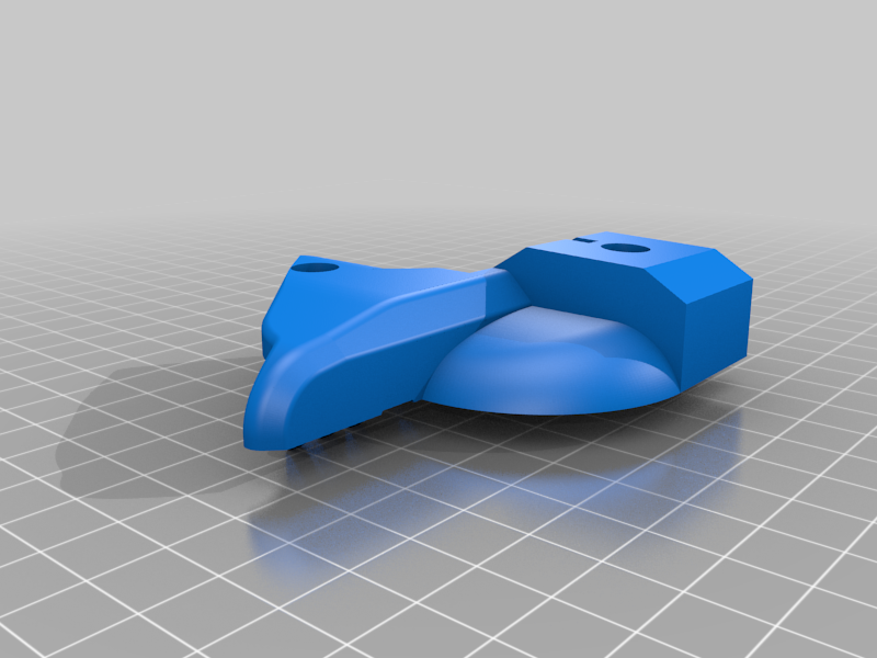 Nerf Stryfe Grip Stock Point by FaceHaver | Download free STL model ...