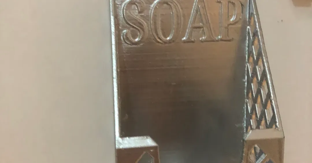 Wall-Mounted Bar Soap Holder by XL3 | Download free STL model ...