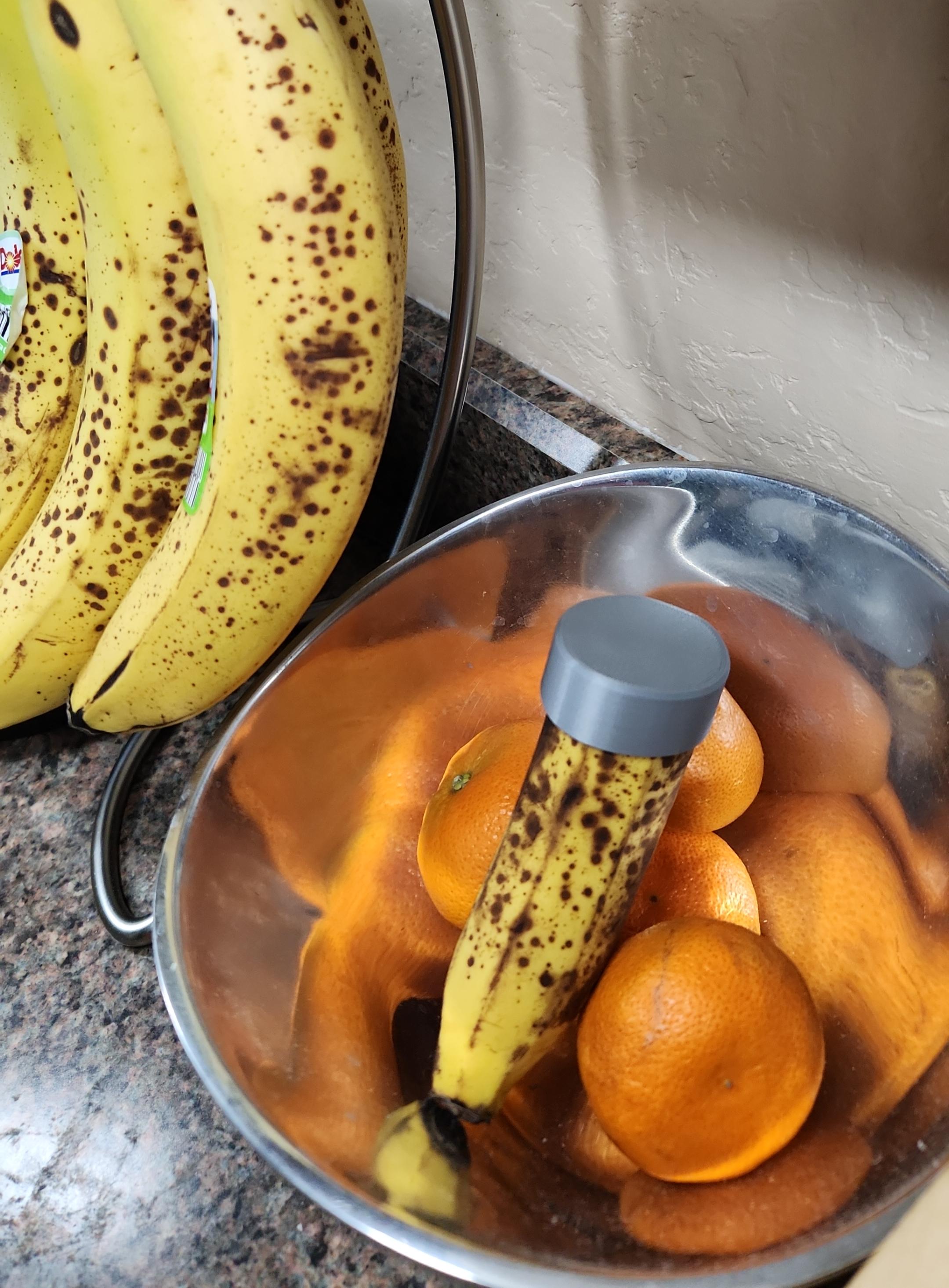 Cap your cut bananas by enahs | Download free STL model | Printables.com