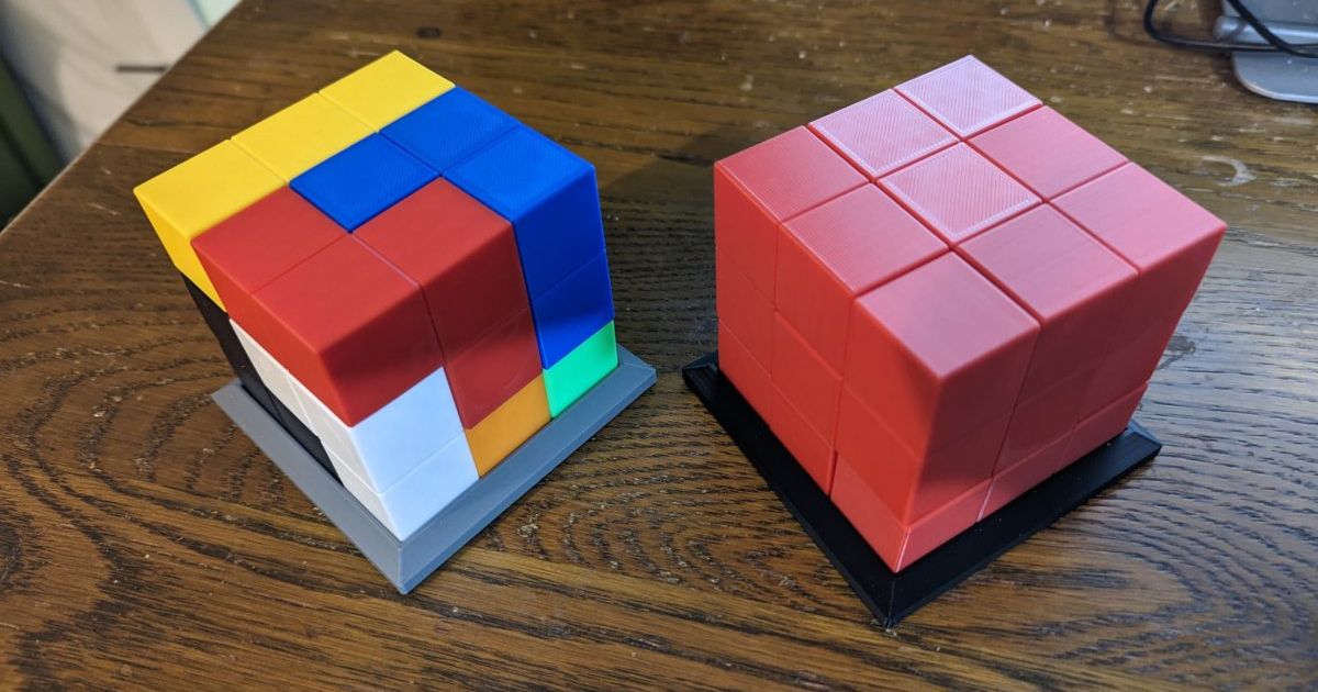 Soma Cube by Rich Holmes | Download free STL model | Printables.com