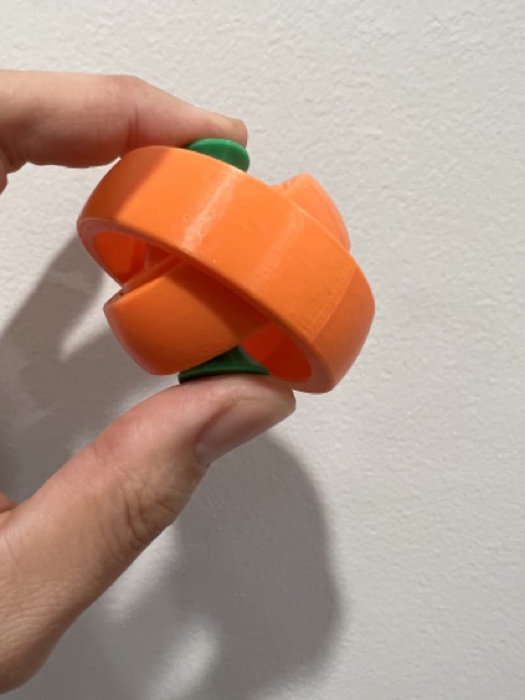 Rotating rings toy w/ finger holds by Hallender | Download free STL ...