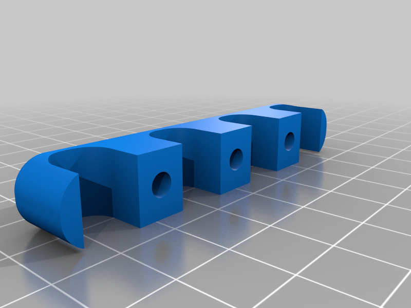 4 Cable Clamp by James Snell | Download free STL model | Printables.com