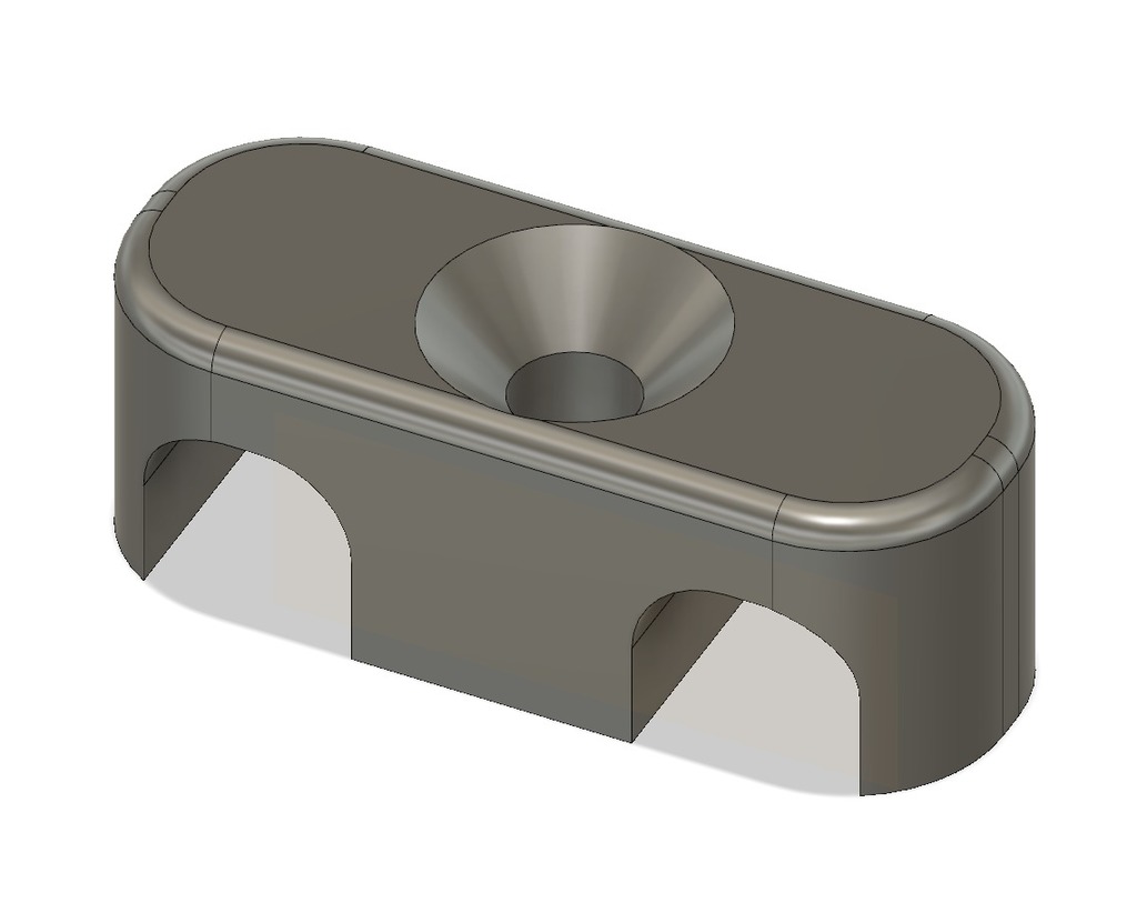 Dual Ethernet Cable Clamp by Cupcake155 | Download free STL model ...