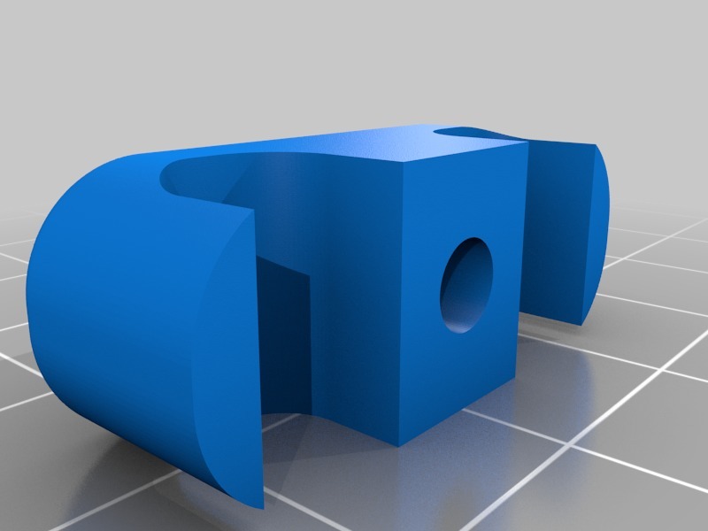 Dual Ethernet Cable Clamp by Cupcake155 | Download free STL model ...