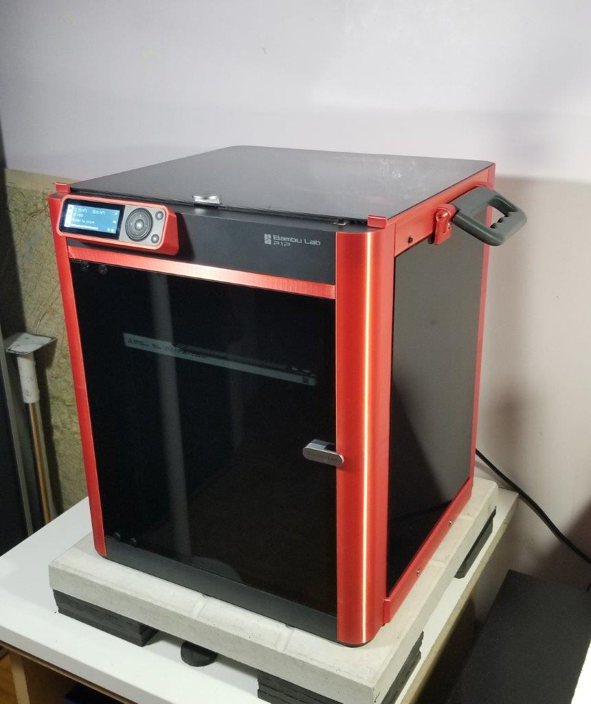 Bambu Lab P1P Enclosure with original Top Glass & Front Door by Gounn ...