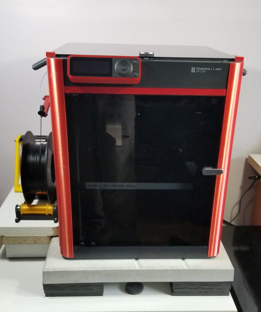 Bambu Lab P1P Enclosure with original Top Glass & Front Door by Gounn ...