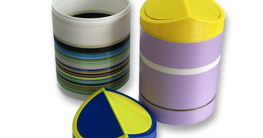 Trash box (print in place) by bookledge | Download free STL model ...