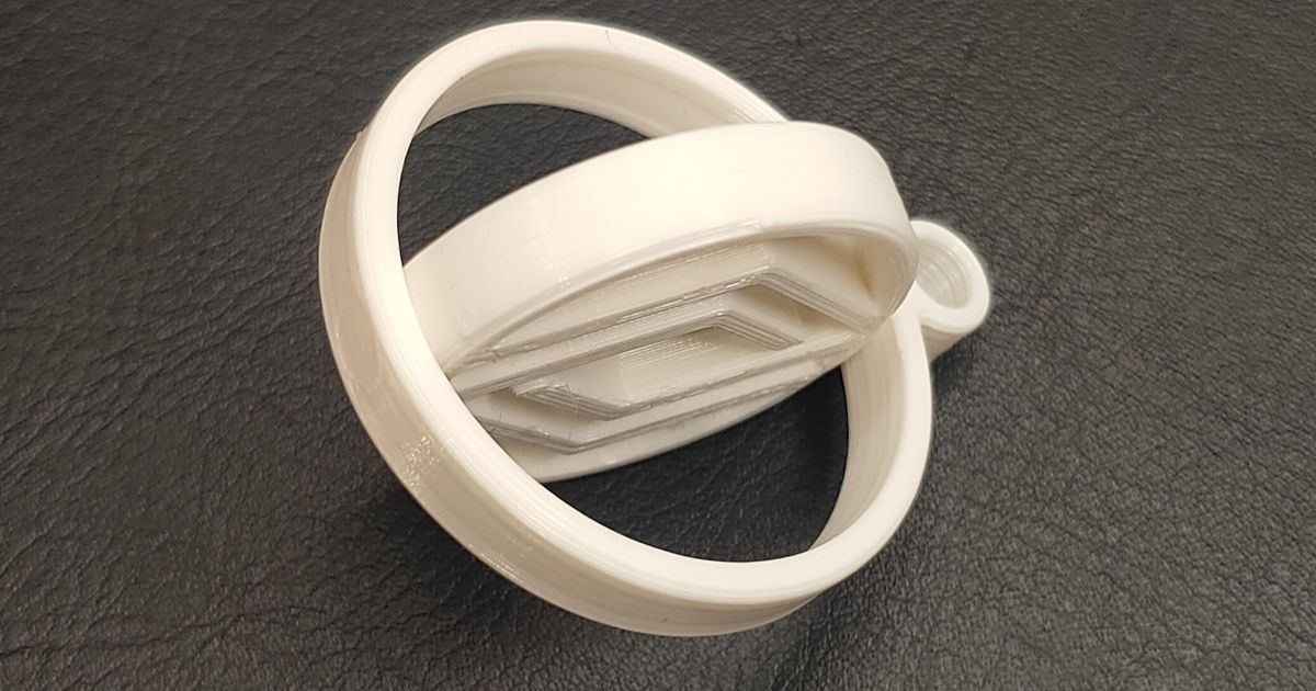 Renault Gyro Keychain by gr.makers | Download free STL model ...