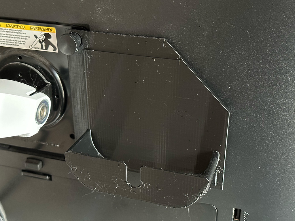 Raised Apple TV VESA Mount for Ergotron pivot by disq | Download free ...