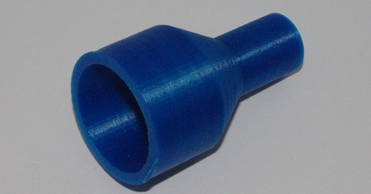 Parametric Pipe/Rod/Tube Adapter by ctheroux | Download free STL model ...