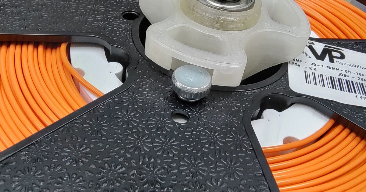 Spool axle nut for old 2-part Hatchbox spools by Dik Harrison ...