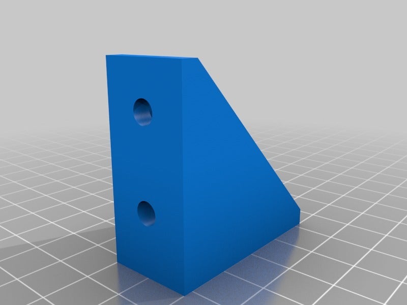 20 mm wide 90 Degrees T-Slot Angle Brackets by ctheroux | Download free ...