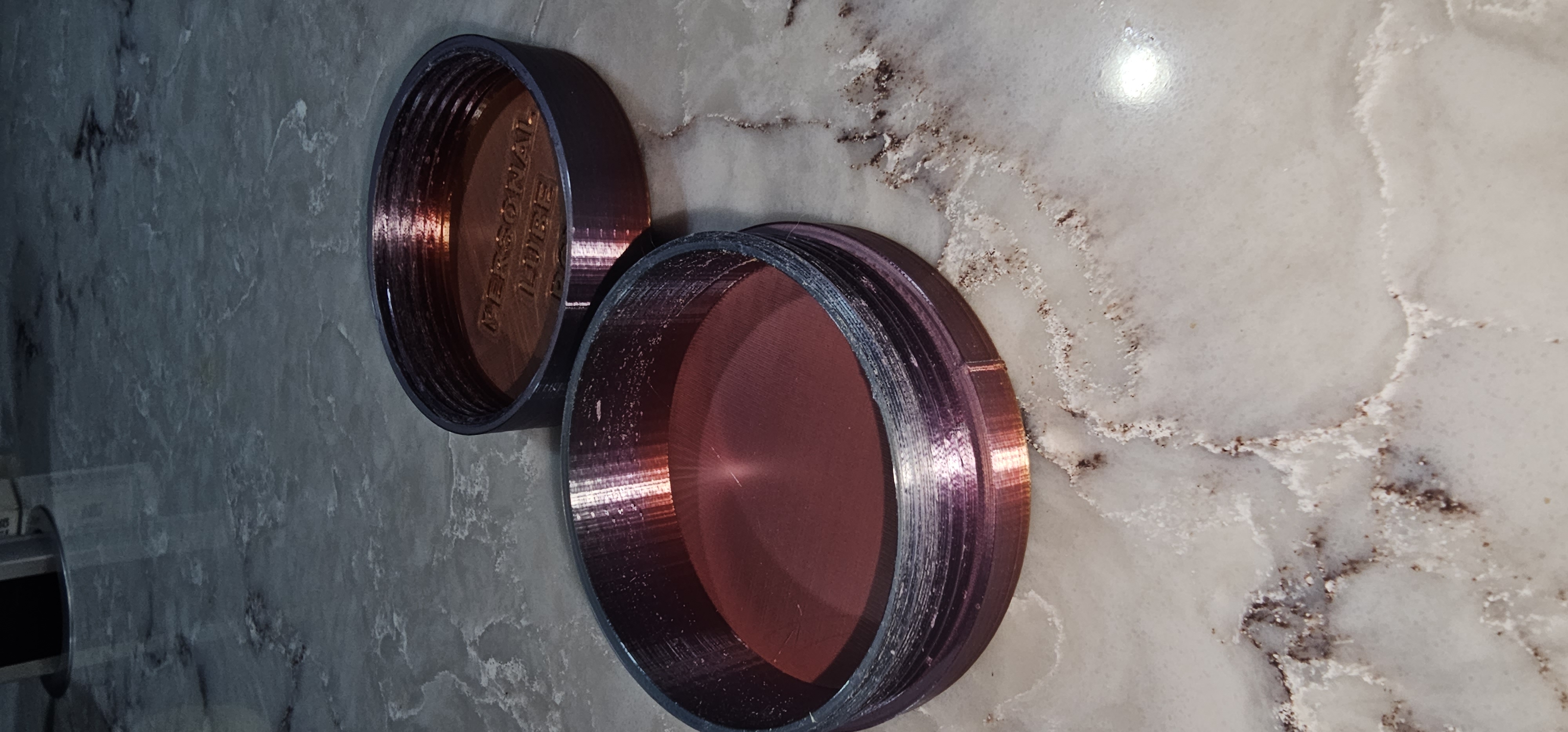 Threaded Round Box by missile150 | Download free STL model | Printables.com