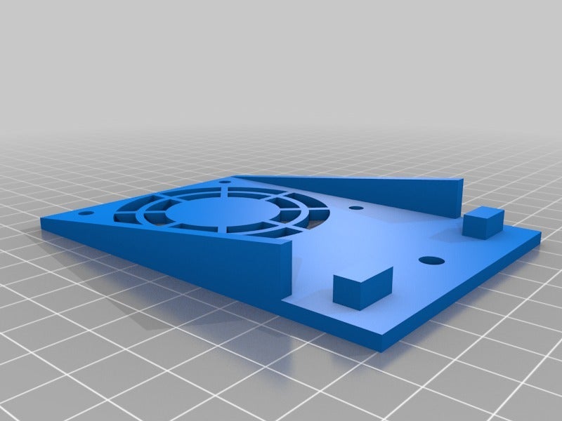 Fan Holder for Aluminium Extrusion (New Design) by ctheroux | Download ...