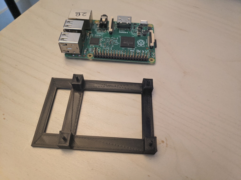 Raspberry PI Support by John | Download free STL model | Printables.com