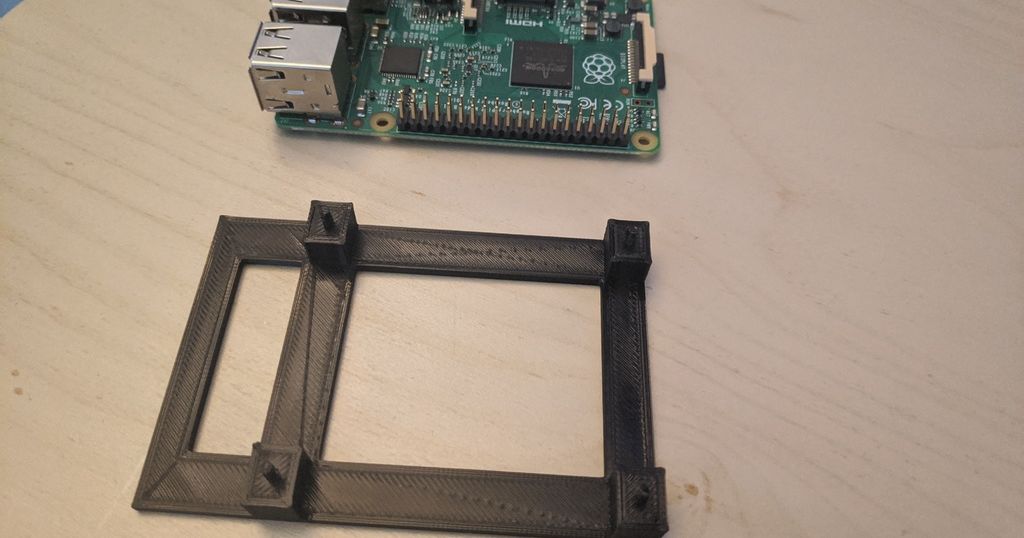 Raspberry PI Support by John | Download free STL model | Printables.com
