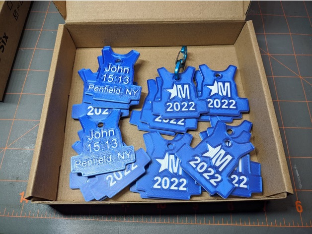 Murph Challenge 2023 keychains by Todd Martineau | Download free STL ...