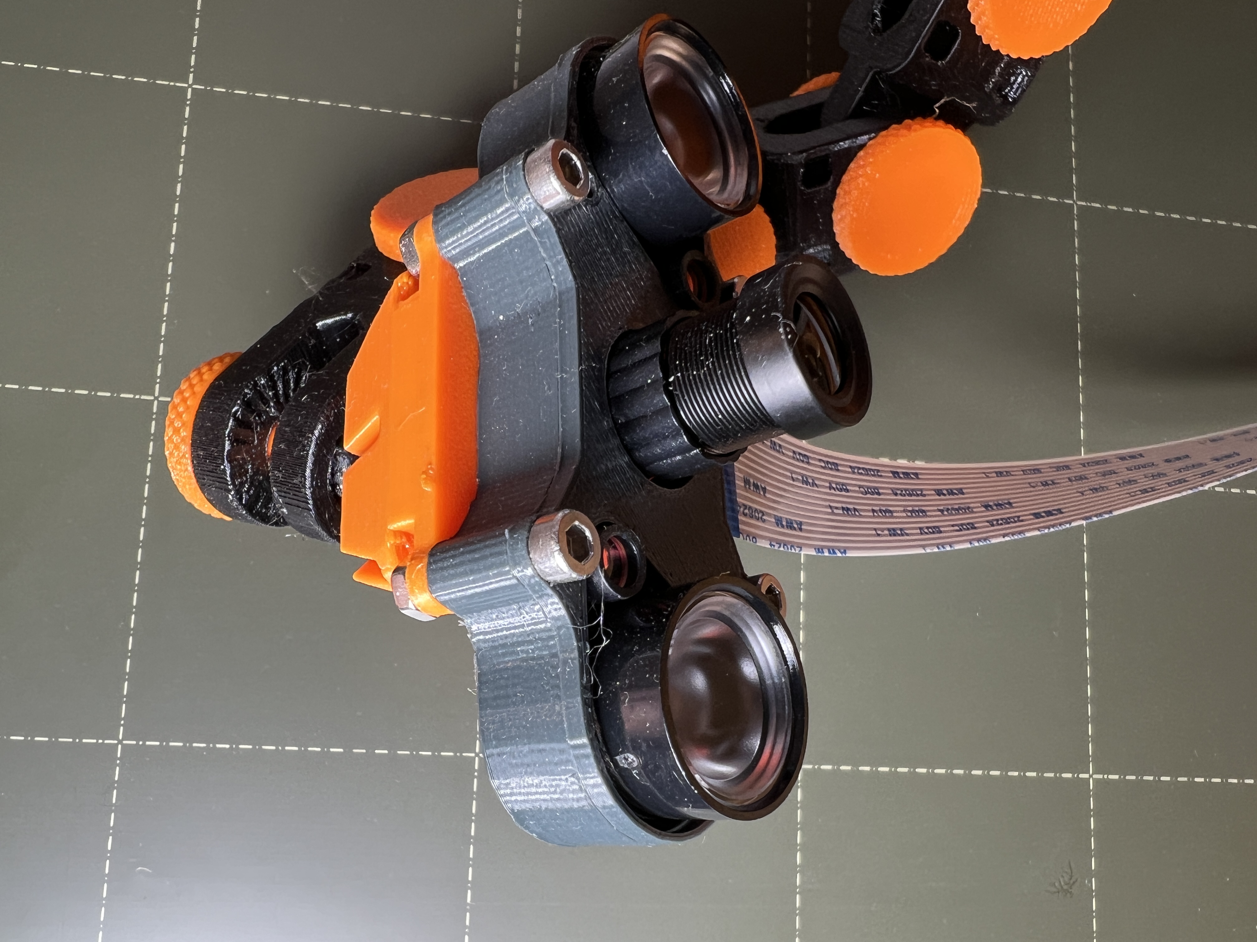 IR-Pi Camera adapter for Articulating Raspberry Pi Camera by darkstarXT ...