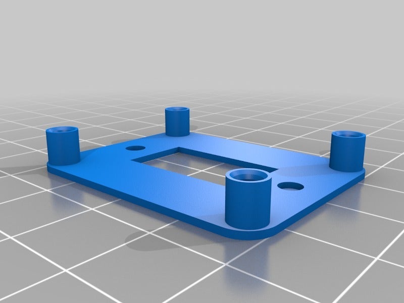 Sparkfun Rfid Usb Reader Mounting Plate And Drilling Guide By Ctheroux Download Free Stl Model