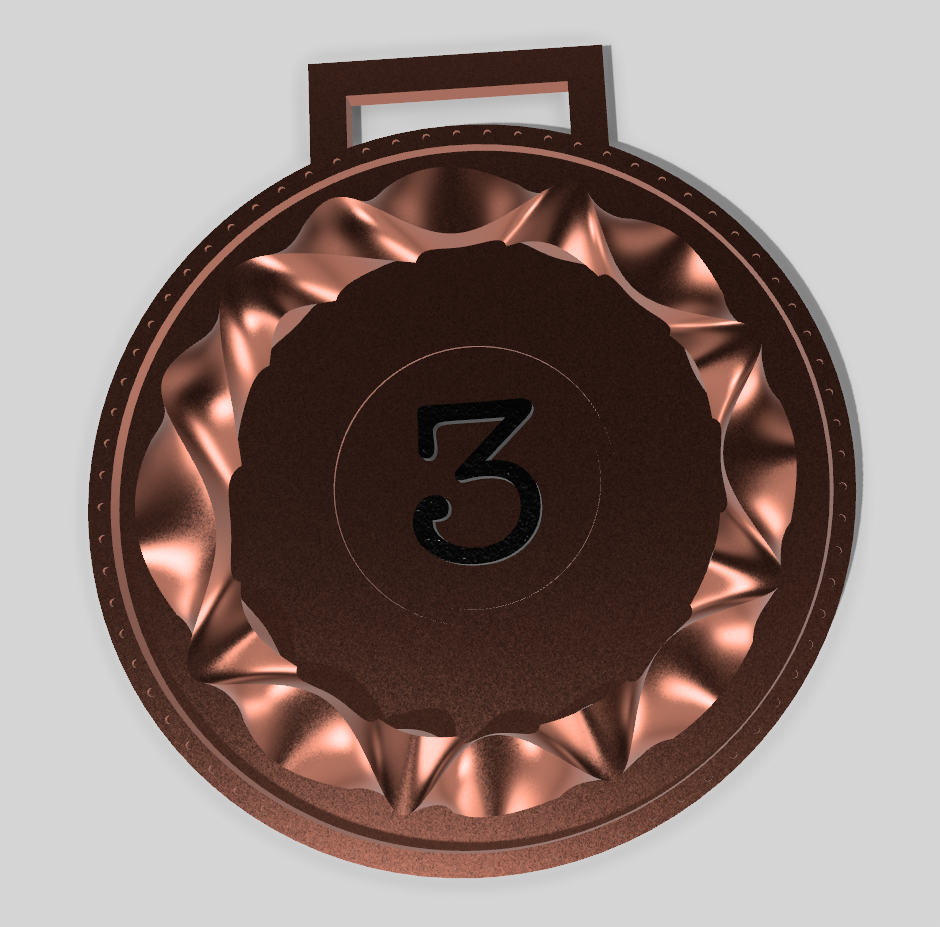 Medal set by Klagar | Download free STL model | Printables.com