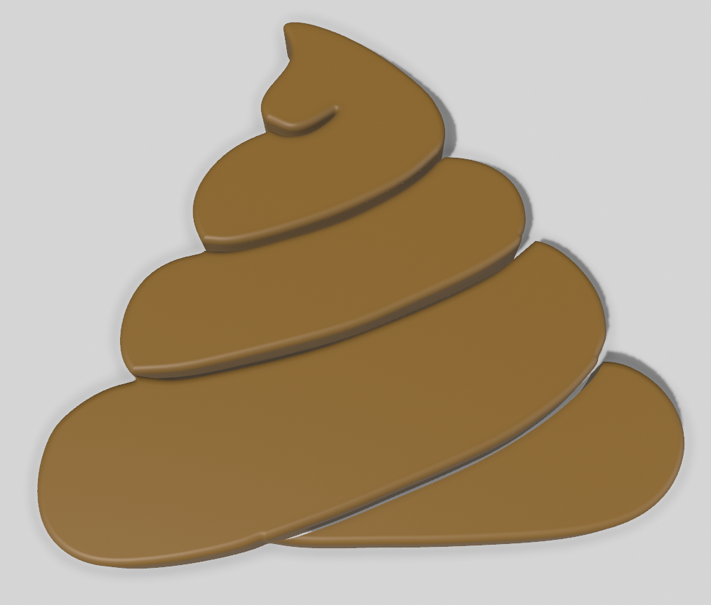 Poop 3D by Klagar | Download free STL model | Printables.com